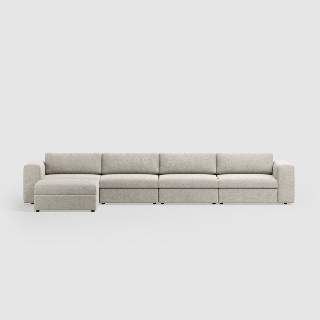 PUFFY GRAND SOFA - 5-PIECE SECTIONAL SOFA — Ordinaire Vietnam