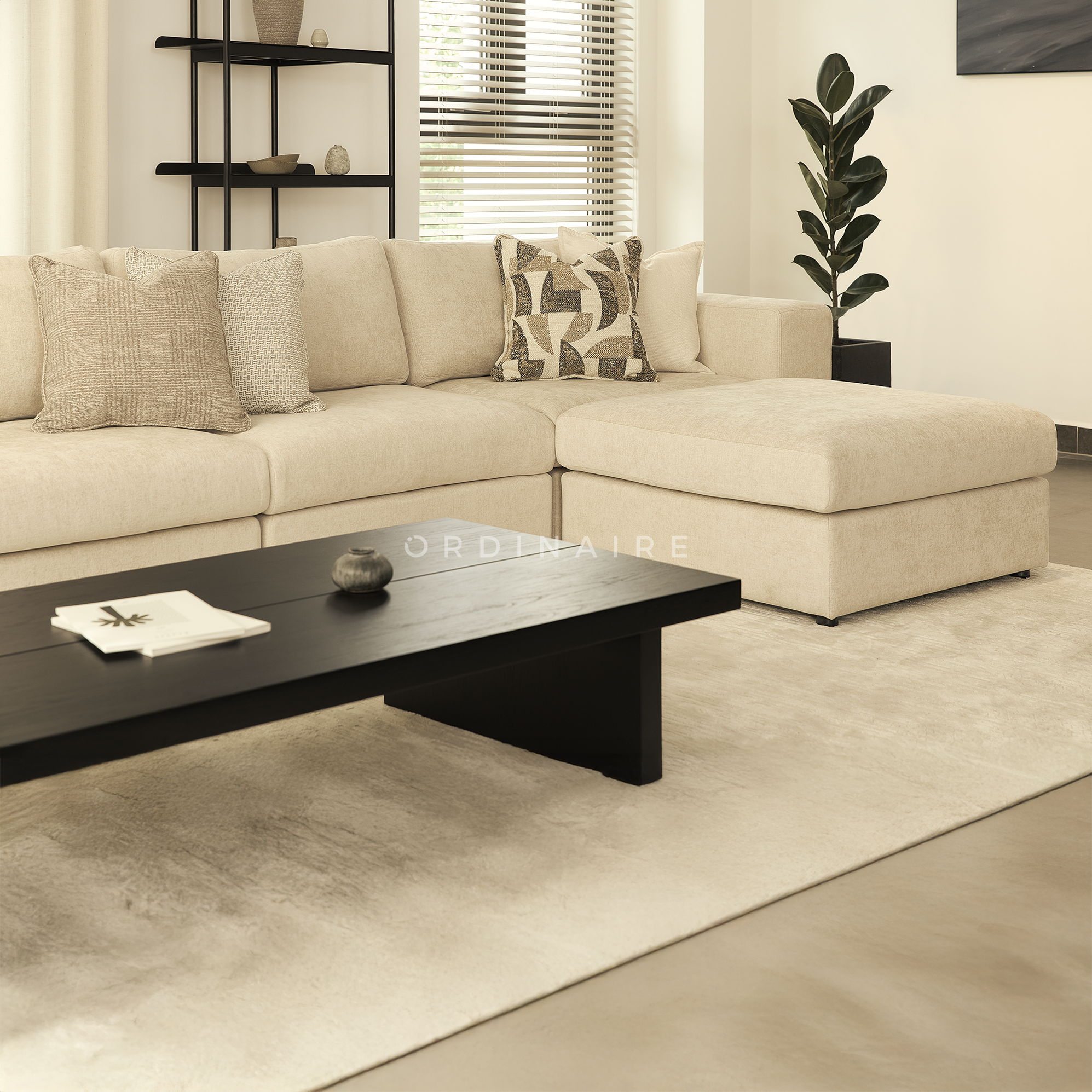 PUFFY GRAND SOFA - 5-PIECE SECTIONAL SOFA — Ordinaire Vietnam